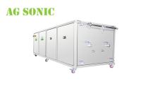China Ultrasound Tube Wash Tank / Wash Tank SS316 For Long Stainless Steel Round Tube 3M for sale