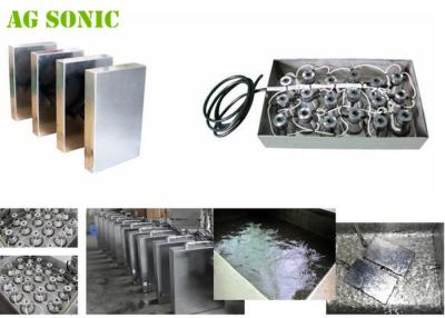 China Separate Sweep Generator Control Immersible Ultrasonic Transducer Box 40khz SUS304 for sale