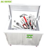 China Hardware Parts Ultrasonic Cleaner with 40khz Frequency and 3KW Heating T-24S for sale
