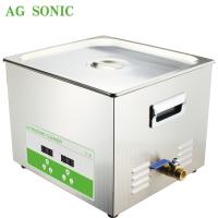 China Ultrasonic Cleaner for Rusty Tool Restoration Cleaning Machine 15 liters with SUS Basket for sale