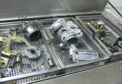 China 400L Cleanning Tank Clean The Engine Block And Radiator Parts Motors Particle Filters for sale