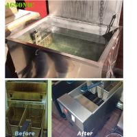 China Kitchen Cleaning Heated Soak Tank For Grills Gas Cooking Fat Remove for sale