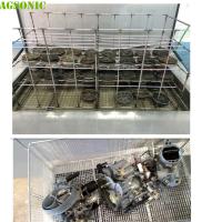 China Ultrasonic Motorcycles Engine Cleaning Machine With 360L 28KHZ Removes Oil Grease Rust Dirty for sale