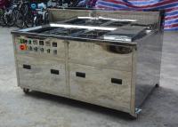 China Industrial Ultrasonic Transducer Car Cylinder Ultrasonic Bath With Drying And Draining Of Parts for sale