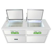 China Needles Medical Ultrasonic Cleaner 40Khz 2 Rinsing Tank With Filtering for sale