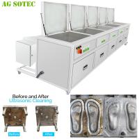 China Stainless Steel Sonicator Heating Oil Bath Glass Industry Moulds Automatic Cleaning Machine for sale
