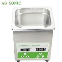 China Ultrasonic Cleaner  Sonic Bath 2l Household Use Jewelry Polishing Electronic Jewelry Cleaner for sale