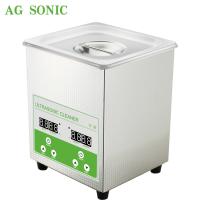 China Ultrasonic Cleaner  Sonic Bath 2l Household Use Jewelry Polishing Electronic Jewelry Cleaner for sale