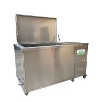 China 99min Timer 135l Ultrasonic Vessel Engine Parts 80c Heater For Oil Degreasing for sale