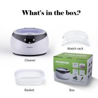 China 35w SUS304 Household Portable Ultrasonic Cleaner 42kHz For Eyeglasses for sale