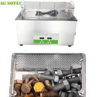 China 80C Heater SUS Basket Industrial Ultrasonic Cleaning Machine Fcc For Auto Parts for sale