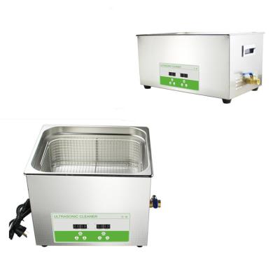 China 110V Industrial Ultrasonic Cleaner 15 Liters Ultrasonic Dental Instrument Cleaner for sale