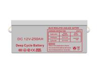 China 12V 250AH Deep Cycle Solar Battery , Fusion Deep Cycle Battery for sale