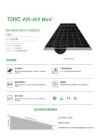 China 440W 9BB 144 Cells Monocrystalline Solar Panel B Grade for sale