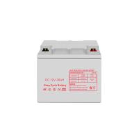 China 38AH 12V Deep Cycle Solar Battery , Small Deep Cycle Marine Battery for sale