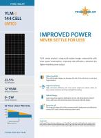 China Yingli Grade A Mono Half Cut Solar Panel 535w 540w for sale