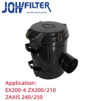 China Hitachi EX200-1 Air Cleaner Housing , EX200-5 Housing Air Filter Fit 4286128 4286130 for sale