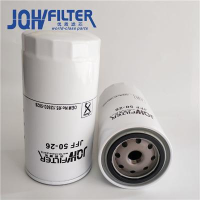 China OEM DX-9 R215-9 Excavator Fuel Filter JFF50-26 FF5485 12503-5026 P550881 6754-79-6140 for sale