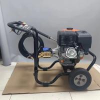 China High Pressure Cleaner 3800PSI/262Bar Gasoline Portable Car Washing Machine 190F 420cc Detergent Tank 1.1 for sale