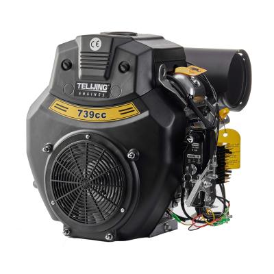 China Wooden Hull Boat Electric Marine Gasoline Engine 2 Cylinder 545*485*495 Stroke 4 Stroke for sale