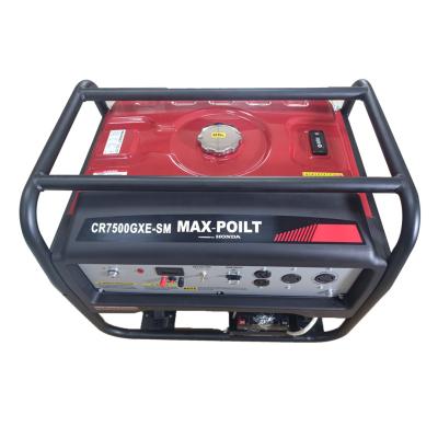 China h0nda 12V DC Electric Start Silent Portable Power Alternator CR7500GXE-SM with Design for sale