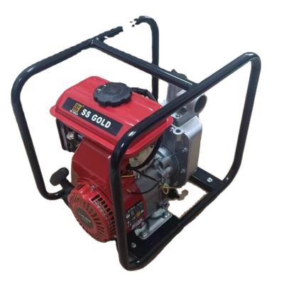 China OEM Portable 1.5 Inch High Pressure Gasoline Engine Water Pump with 30 Total Head Lift for sale
