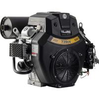 China 27hp OHV Twin Cylinder 4 Stroke Gasoline Engine 16.8KW Power for Industrial Machine for sale
