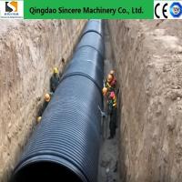 China 200kg/H-1000kg/H Hdpe Pipe Extrusion Line Continuous Spiral Pipe Production Line for sale