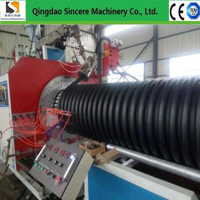 China DN200 To DN4000 Hot Winding HDPE Pipe Extrusion Krah Pipe Extruding Line for sale