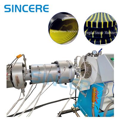 China Ring Stiffness 10 Spiral Pipe Extrusion Line with Output 250 to 1150 Perfect Sewage Systems Pipe Manufacturing Machinery for sale