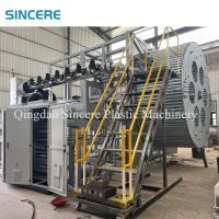 China 100KW-300KW PPR Pipe Extrusion Line Pp Ppr Pe Pvc Pipe Extruder Machine for sale