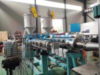 China Single Wall Corrugated Pipe Production Line OEM Corrugated Tube Extrusion Line for sale