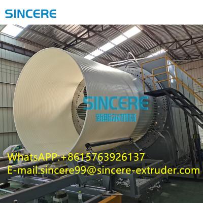 China 10 Years Service Life Pipe Spiral Plastic Extruder for Winding Speed 0.5-5m/min and Durable Construction for sale