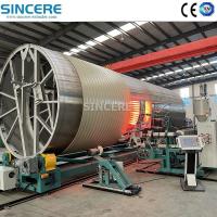 China 10 Years Service Life Spiral Pipe Extrusion Line for Single-wall Pipes 200-4000mm Diameter and Long-lasting Performance for sale