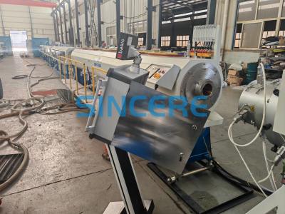 China Polyethylene Pe Exquisite Technology 300-800mm Large Diameter Drainage Hdpe Winding Pipe Manufacture Extrusion Machine Line for sale