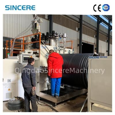 China Sweage Systems Pipe Spiral Extruder Designed for Pipe Diameter 800-4000mm Durable Pipe Extrusion Solution for sale