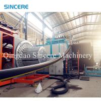 China HDPE Hollow Profile Spirally Wounded Stormwater Detention Tank Extrusion Making Machinery for sale