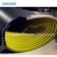 China Large-Diameter Hollowness Wall Winding Pipe Extrusion Machinery Equipment for sale