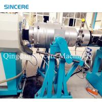 China HDPE Double/Hollow/Structural Wall Welding Pipe Extrusion Production Equipment Machine Line for sale