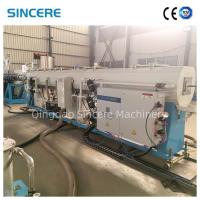 China Customized color Pipe Spiral Plastic Extruder including installed power 180600KW designed for plastic pipe extrusion performance for sale