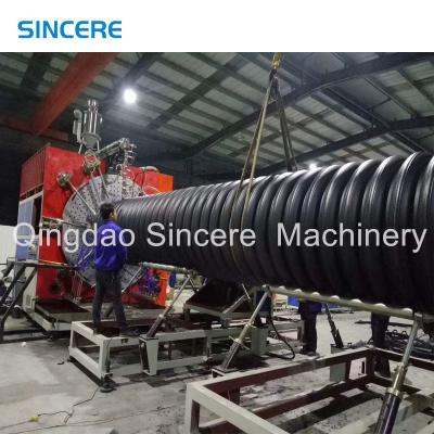 China Inner Rib Corrugated Pipe equipment,double-walled spiral corrugated pipe machine for sale