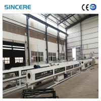 China PP HDPE PPR MPP Plastic Material Polymer Pipe Extrusion System Capable of Output 250 to 600 kg per Hour for Pipe Manufacturing for sale