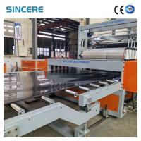 China 75-355Kw Motor Power Plastic Sheet Extrusion Machine for 0.35-2mm Plate Thickness with Semi-automatic Operation for sale