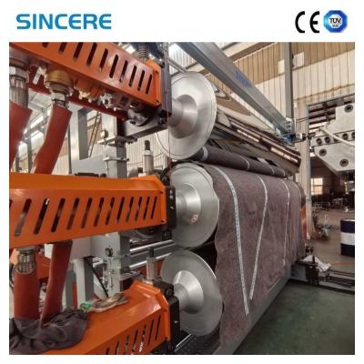 China Semi-automatic Plastic Sheet Extrusion Machine for PP, PE, ABS with 75-355Kw Motor Power for sale