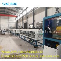 China 75-250mm Plastic PP PE Pipe Extrusion Line for sale