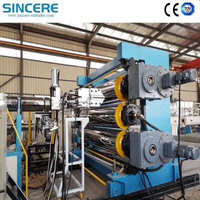 China Automatic Plastic Sheet Extrusion System Designed for 3 Layers Sheet Layer Offering Enhanced Sheet Strength and Surface for sale