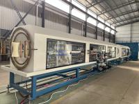 China Output 250-600 kgh Plastic Pipe Extrusion Line Suitable for PP HDPE PPR MPP Plastic Material and Pipe Diameter 16-315mm Providing Consistent Pipe for sale