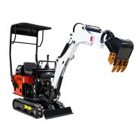 China 0.8 Ton Mini Excavator Digger 7.5KN Digging Force CE EPA Certified Custom Color for sale
