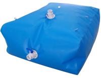 China Rectangular Flexible Water Tank 1000L Foldable Bladder for Water Storage and Transport for sale