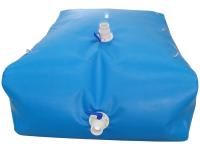 China Rectangular Flexible Water Tank 1000L Foldable Bladder for Water Storage and Transport for sale